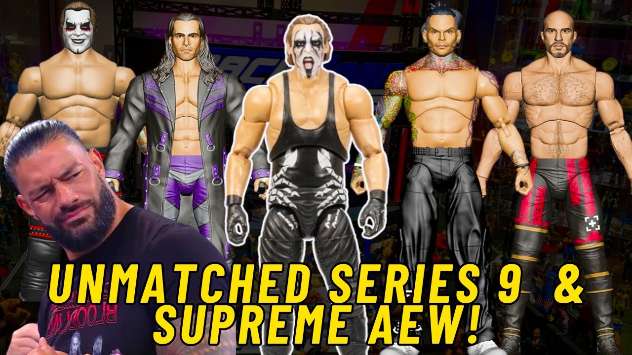 AEW Unmatched Series 9 & Ringside Exclusive Reveals! - YouTube