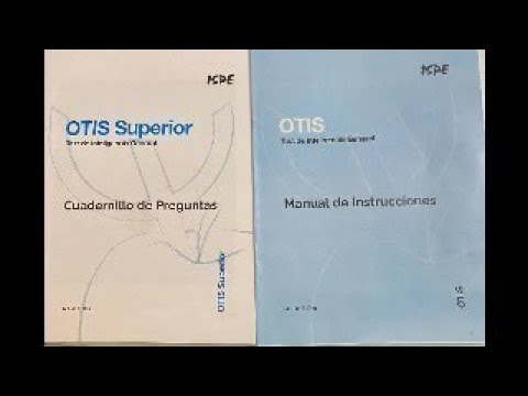 Aplicación y corrección de la prueba Otis superior - YouTube