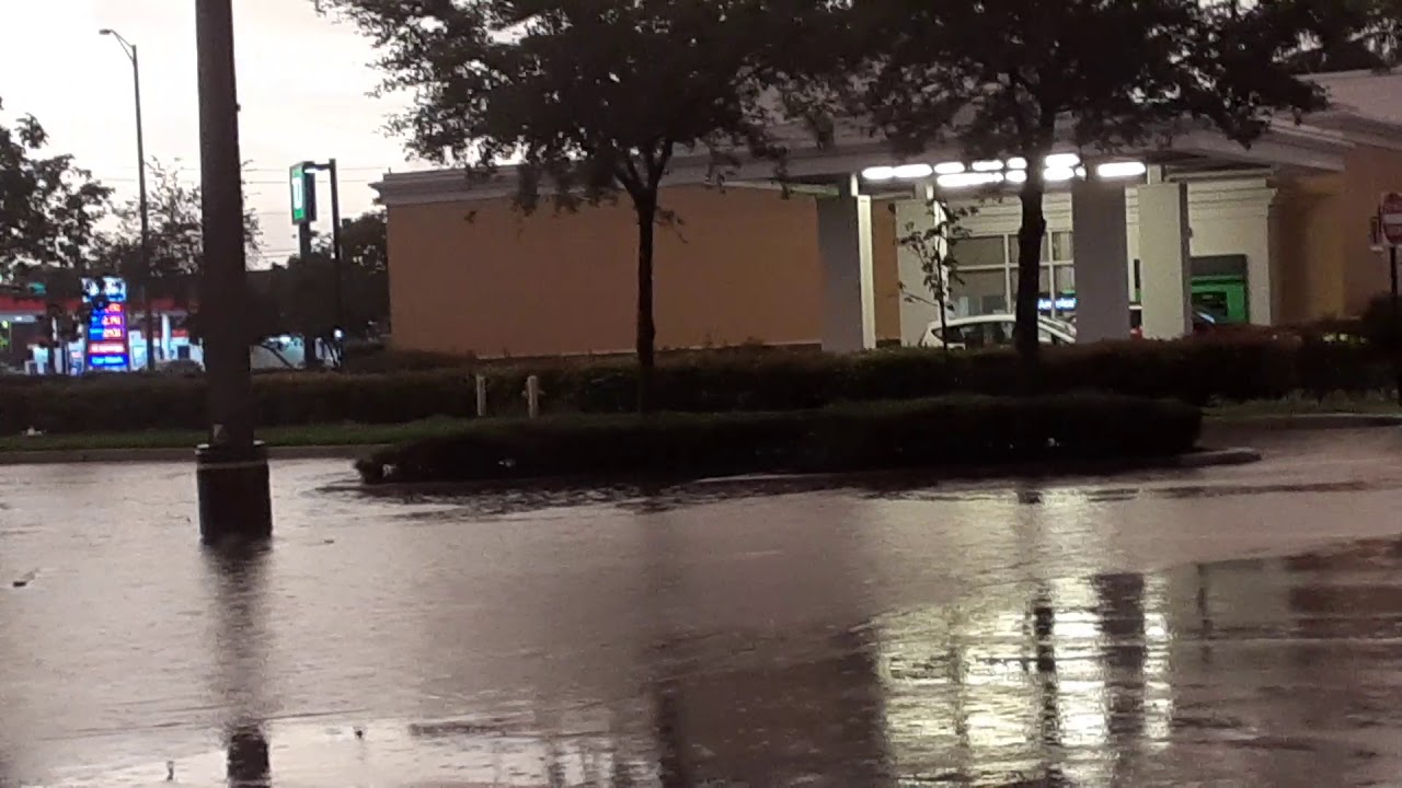 Flooding here in Miami Florida - YouTube