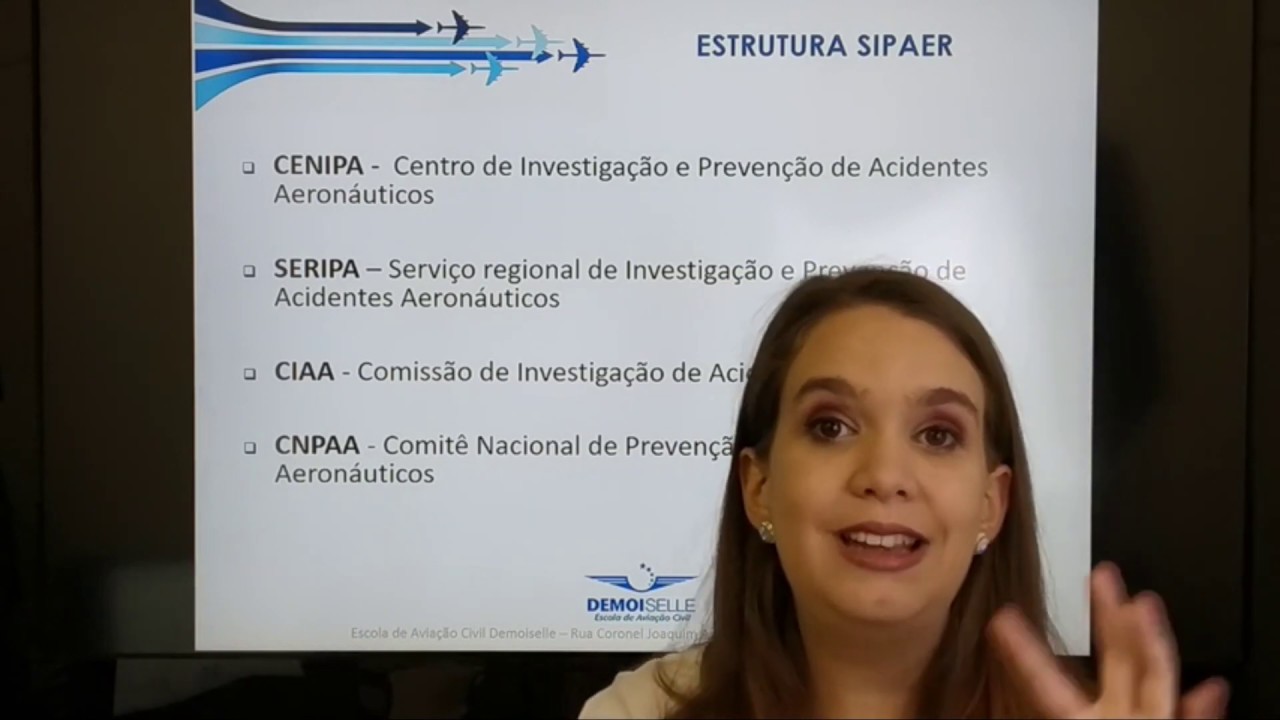 Aula Segurança de Voo - SIPAER CENIPA e SERIPA - - YouTube