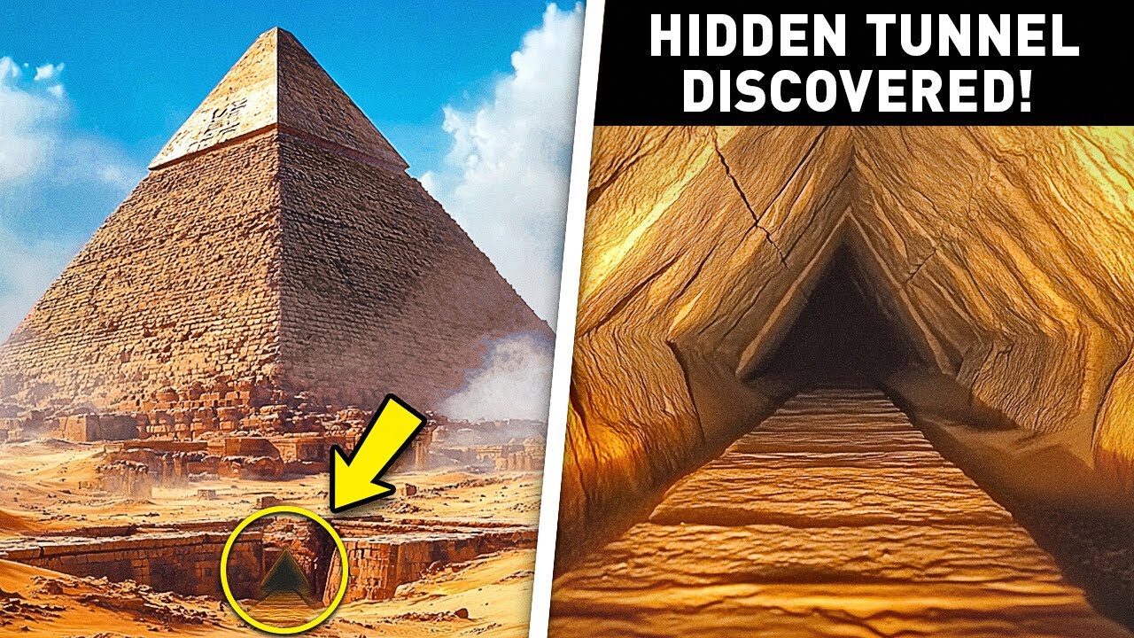 Giza’s Great Pyramid Hides a Secret: Mysterious Tunnel Found After ...