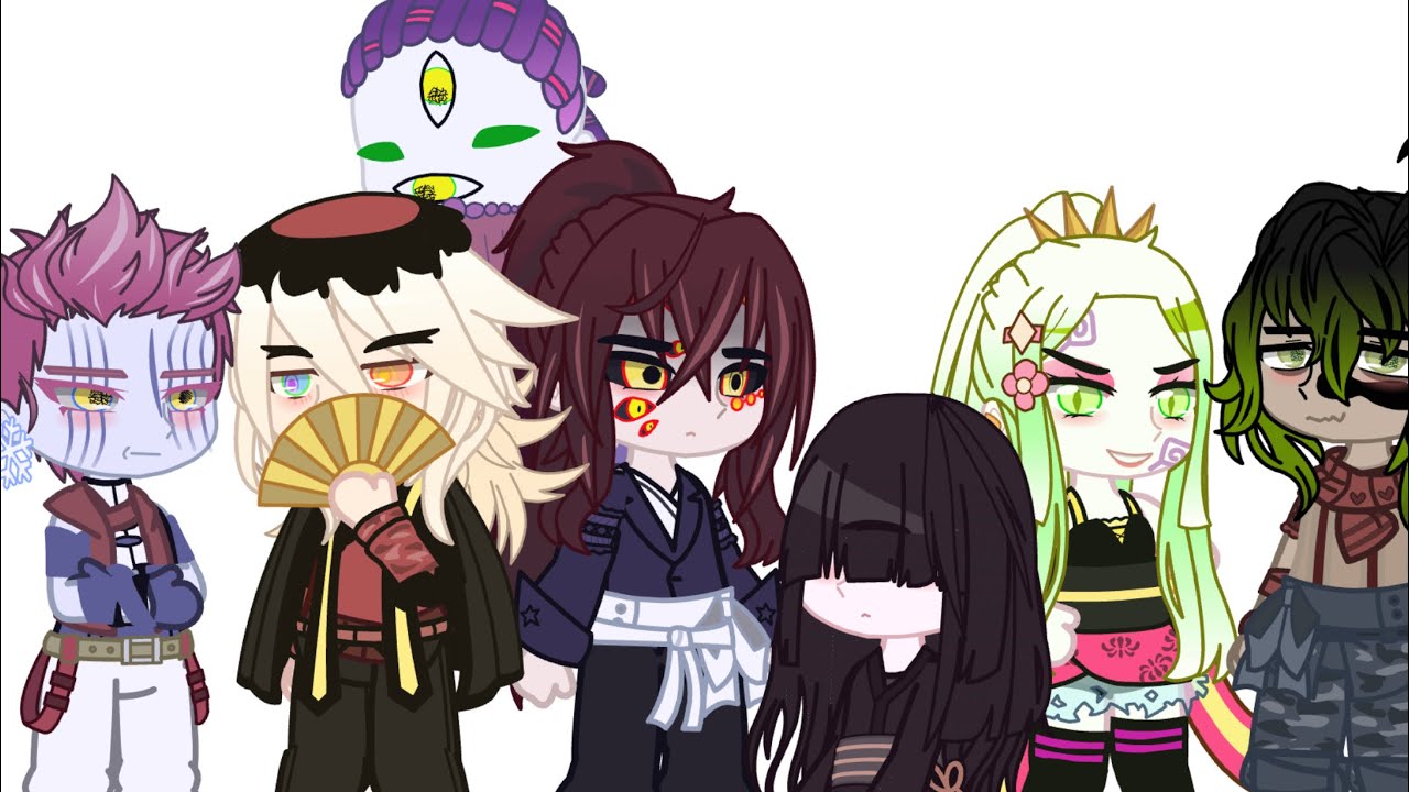 If the Upper moons did this trend /Gacha Club/ KNY / AU/ Trend - YouTube