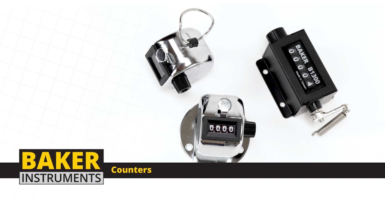 Get to know the Baker Instruments Counters - YouTube