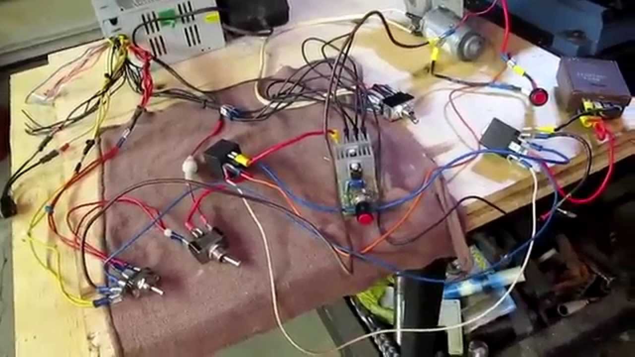 Homemade Power Feed For The HiTorque Mini Mill - YouTube