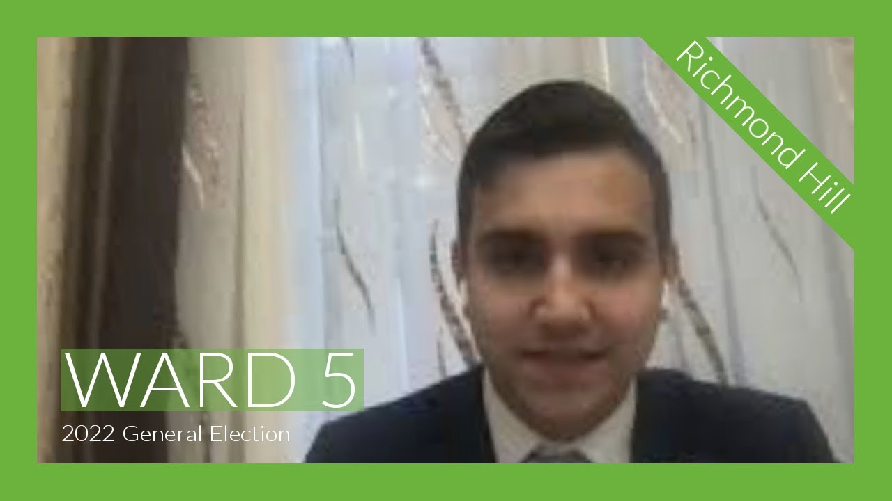 Wil Husnutdinov Interview—2022 Richmond Hill Municipal Election ...