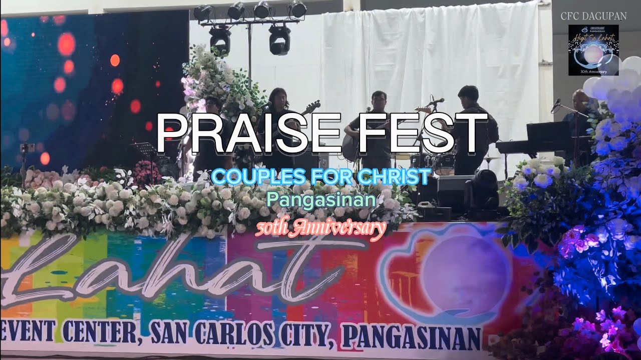 PRAISE FEST 2023 - KEY of CFC in D (Live) (CFC Pangasinan 30th ...