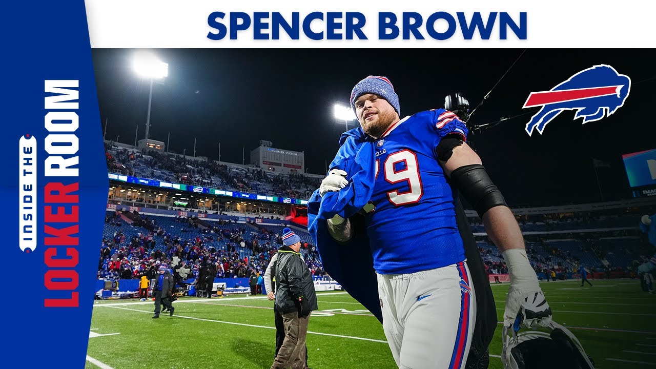Spencer Brown: “Physical Game” After Bills Wild Card Win Over Steelers ...