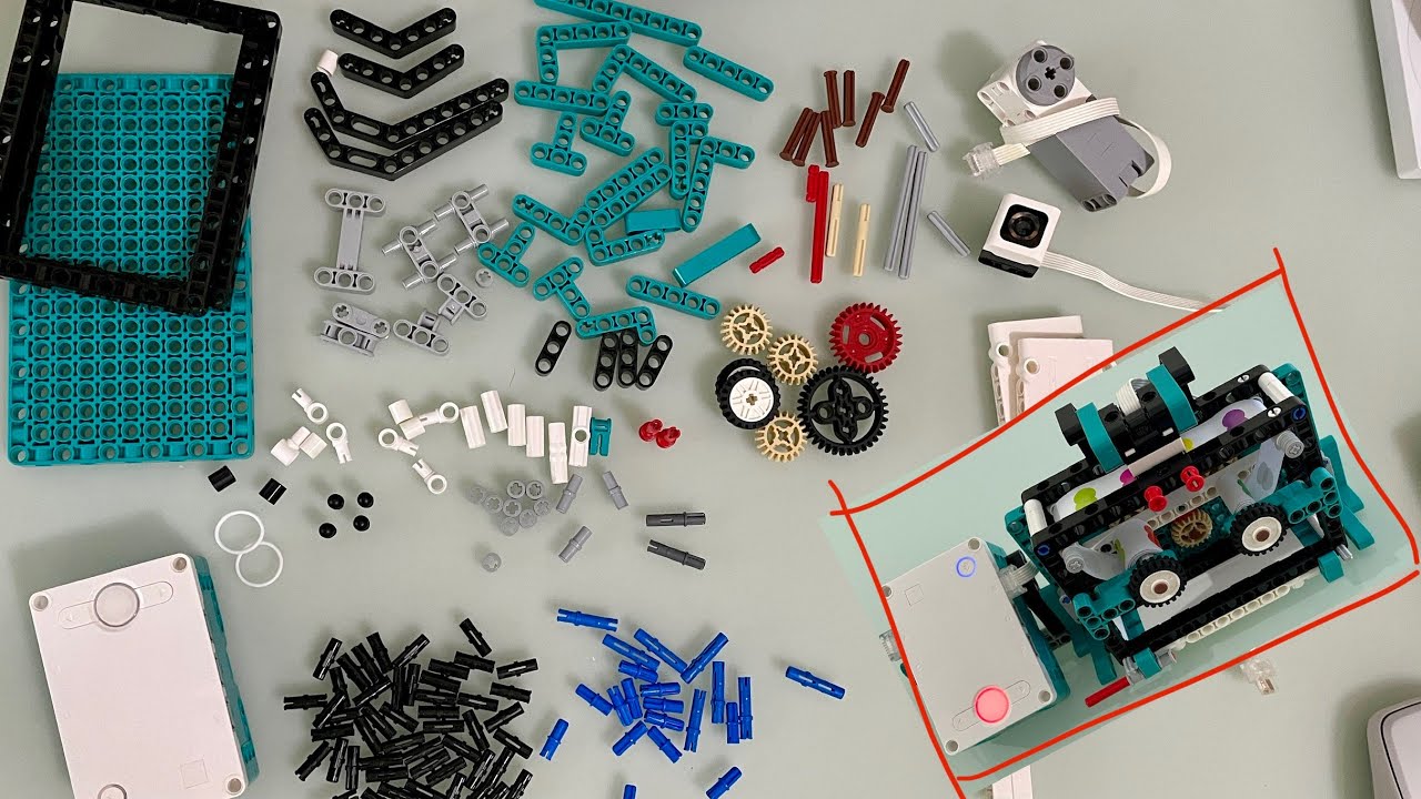 Dismantling the Lego Cassette Tape Player - YouTube