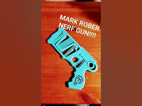 Mark Rober Nerf Gun!!!! #markrober #3dprinting #nerf - YouTube