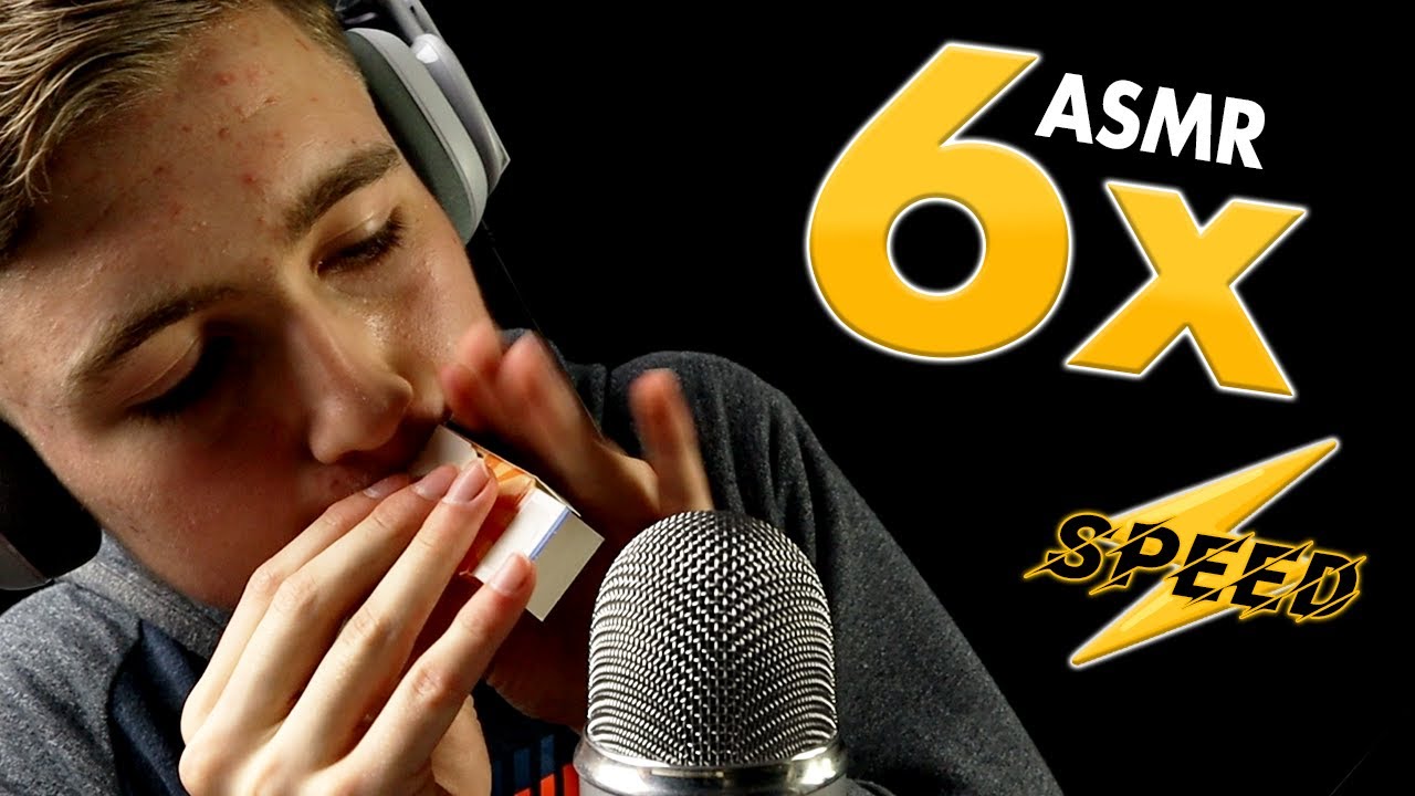 ASMR at 6x Speed 🌩️ (Hasty, Expeditious Sounds for your Sleep ...