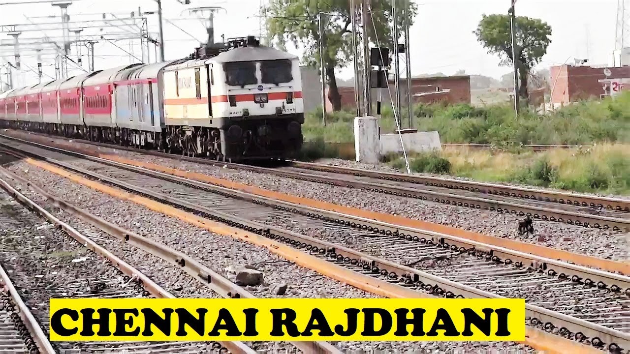 WAP7 Chennai Rajdhani Honk Fast Acceleration After Speed Restriction ...