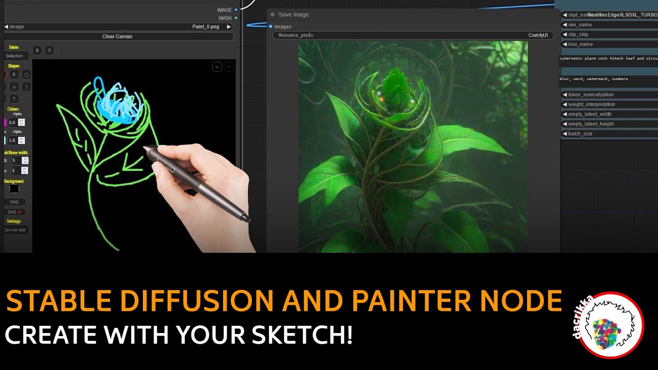 Stable Diffusion and Painter Node! - YouTube