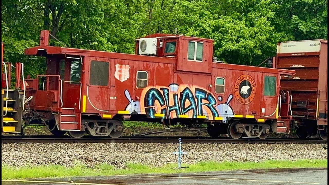 5/9/24 CN Train 251 PTC Caboose - YouTube
