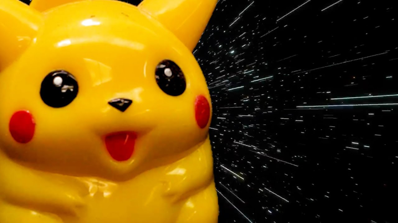 Vintage Pikachu Stapler SHOCKING Shooting Stars MEME - YouTube