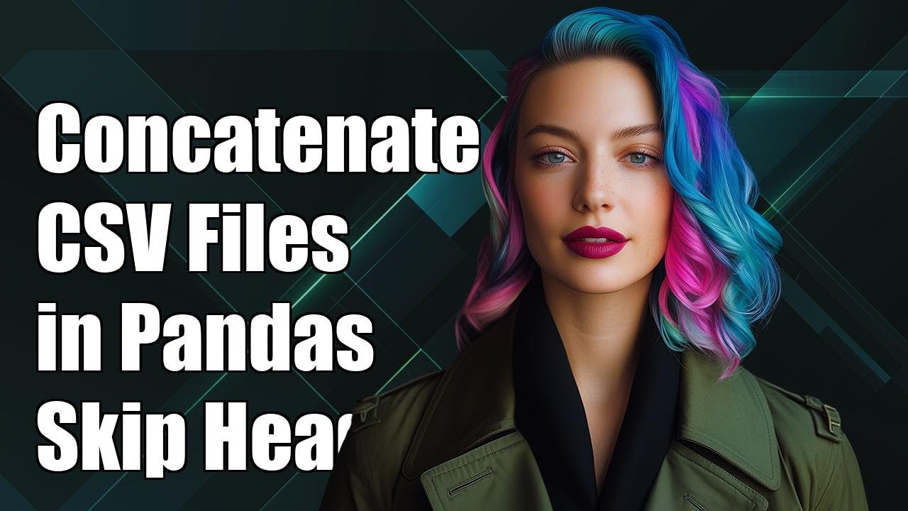 How to Concatenate CSV Files in Pandas While Skipping Headers Except ...