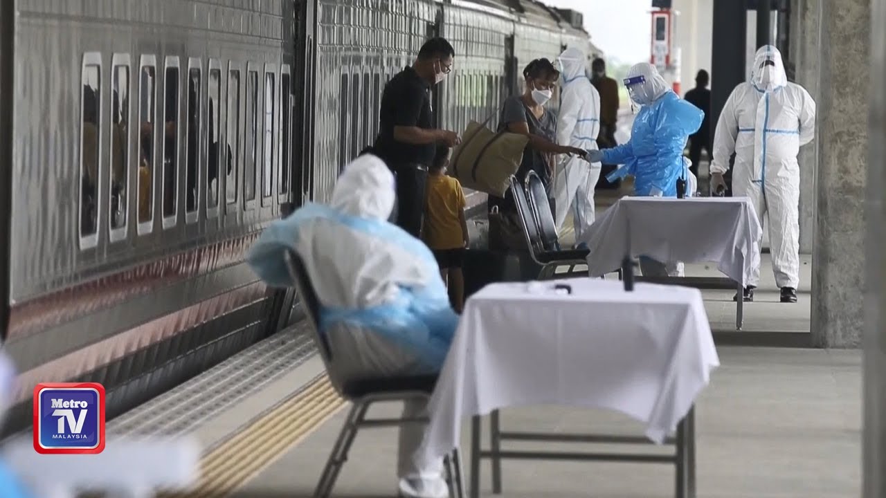 Gerabak kereta api untuk tempatkan pesakit bergejala rendah Lokasi ...