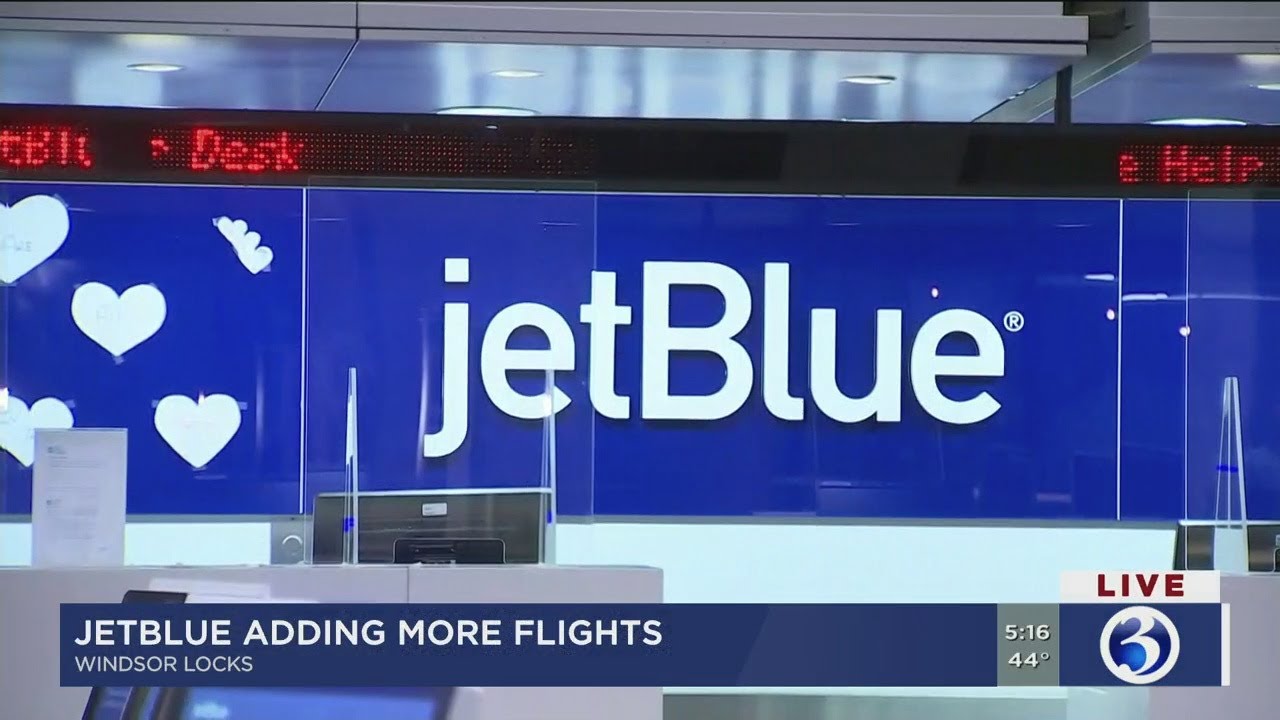 VIDEO: JetBlue expands services from Bradley Airport - YouTube
