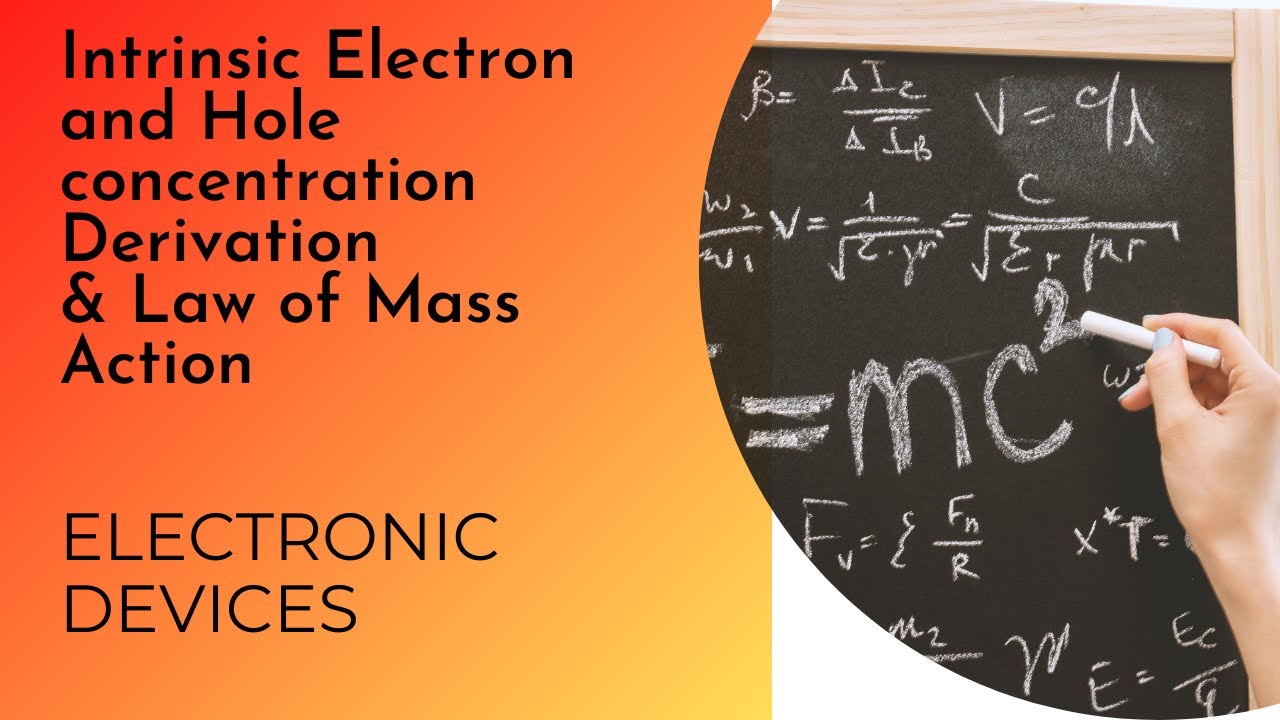 Intrinsic electron and hole concentration derivation and law of mass ...
