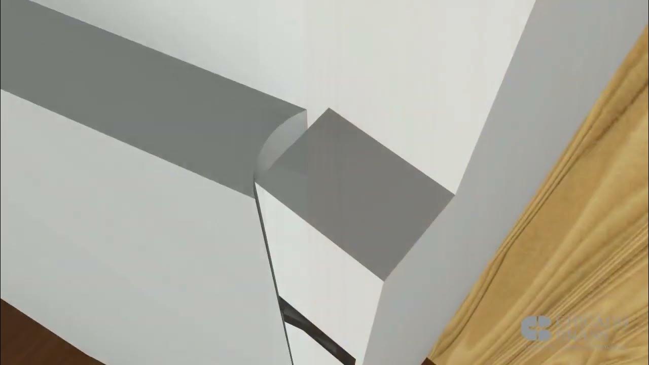 Embrasure Doors: Harmon Hinges, Magnet Catch, and Drop Ring Pulls - YouTube