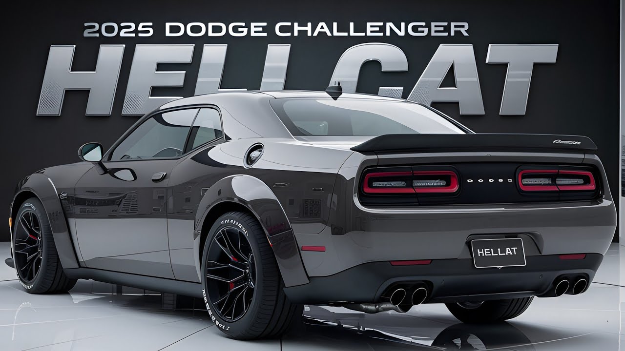 The King Of American Muscle Cars Is Here: 2025 Dodge Challenger Hellcat Complete Detail!? - YouTube