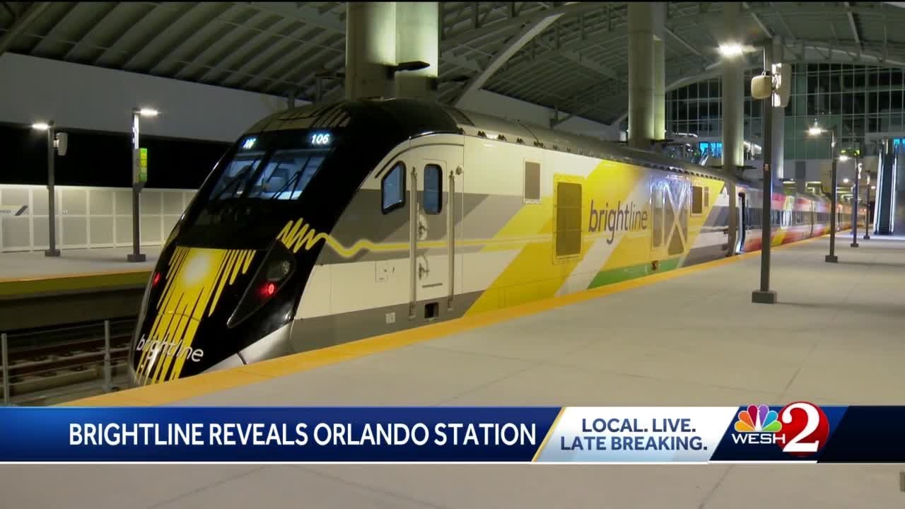 Brightline reveals Orlando station, tickets go on sale in May - YouTube