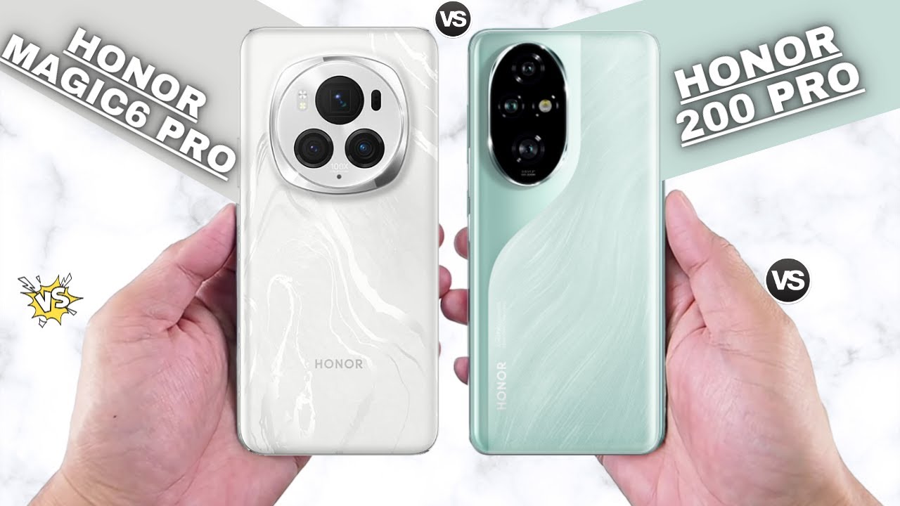 Honor Magic6 Pro Vs Honor 200 Pro - YouTube