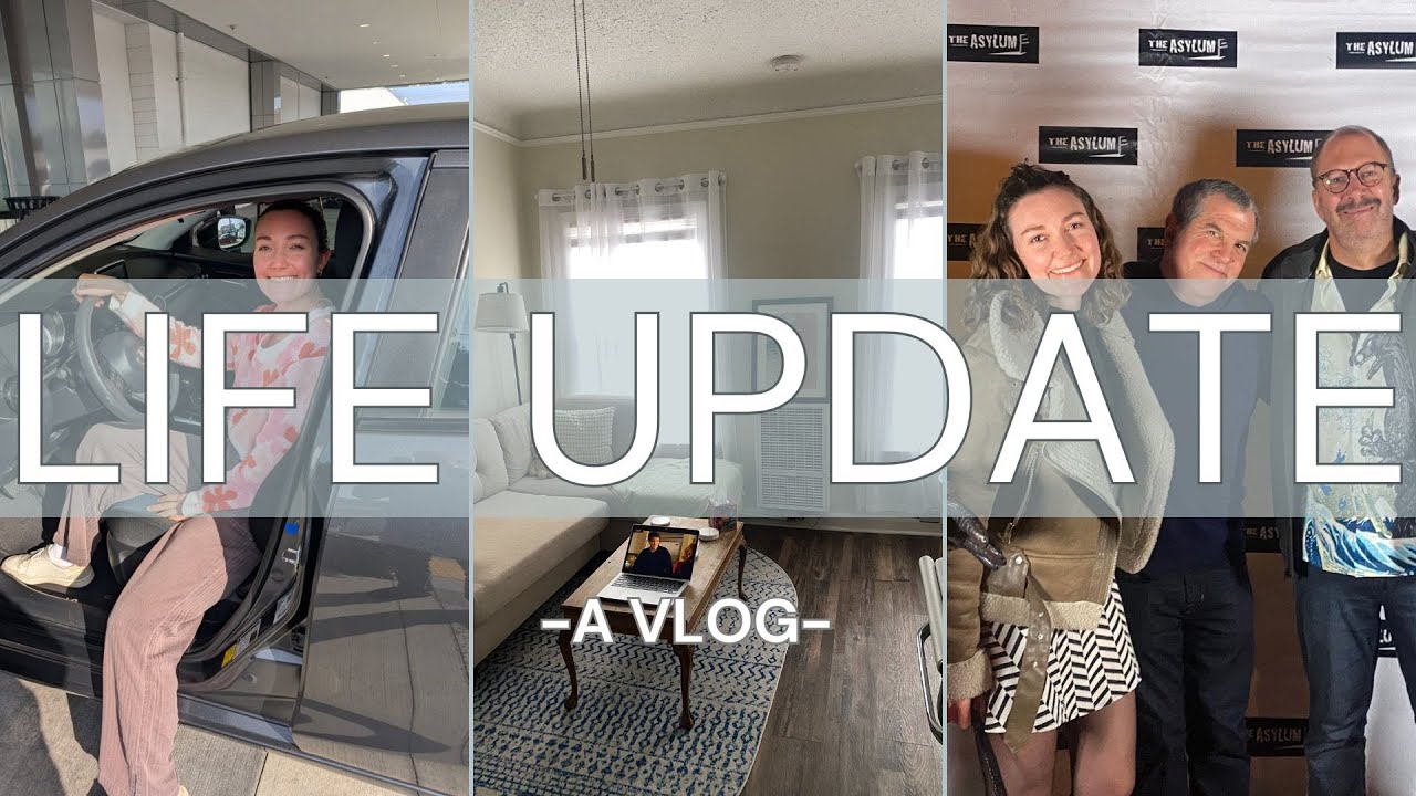 LIFE UPDATE - Vlog: Catch up, exciting news + movie premiere - YouTube