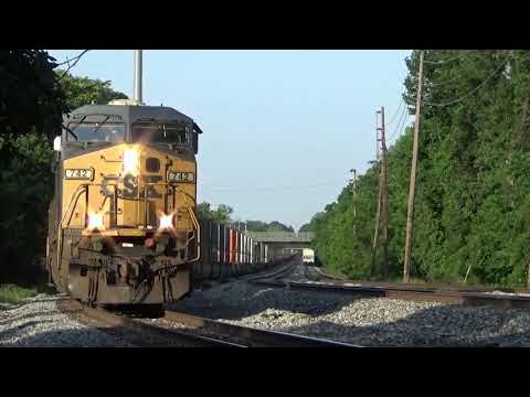 CSX River Line (June 2024) PM, CP 7030, UP, CN 100, AC4400CW, ES40DC, ES44AH, CM44AC, ET44AH ...