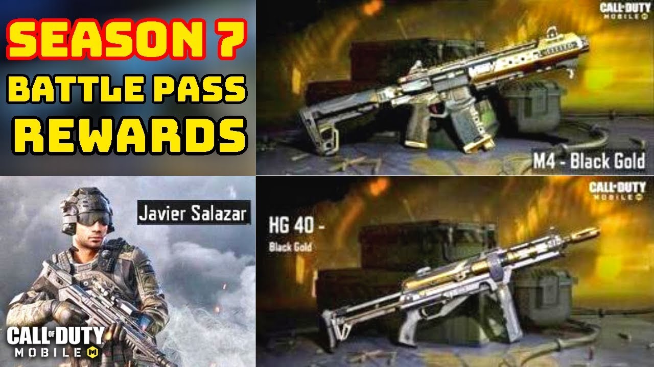 📣SEASON 7📣 Battle Pass Rewards Weapons & Characters Leaked | S7 Cod ...