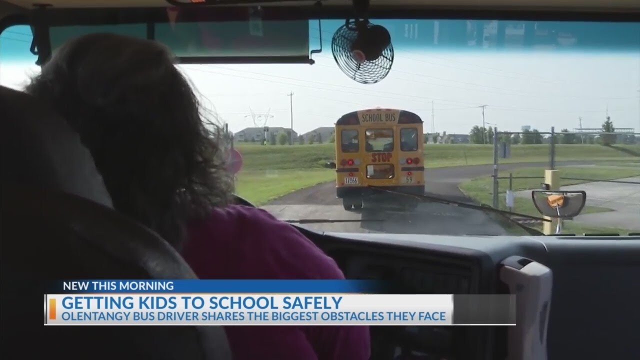 School bus drivers share biggest obstacles they face on the roads - YouTube