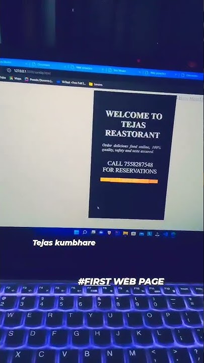 First Webpage Create π Webdevelopment Programming Codewithharry Youtube