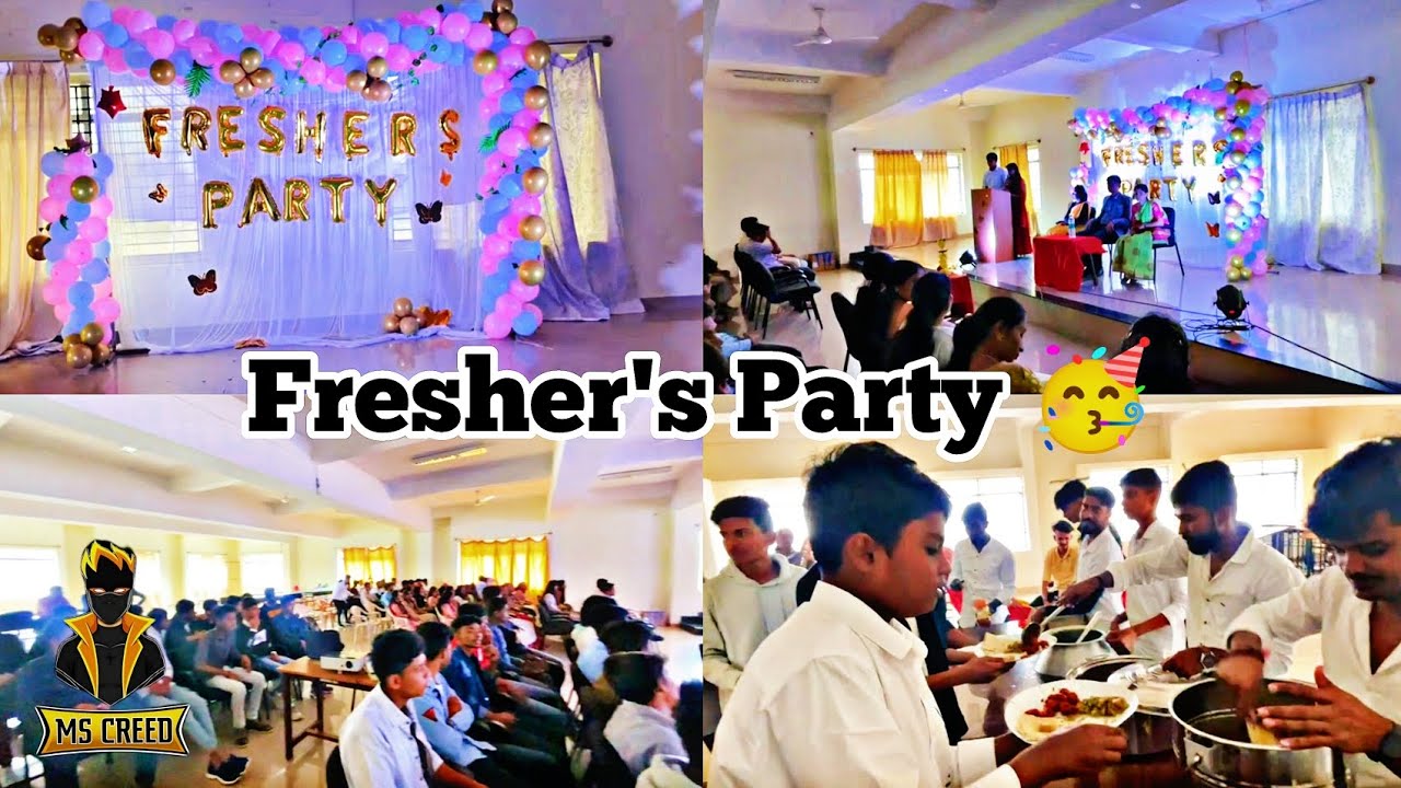 PES POLYTECHNIC SHIMOGA | FRESHER'S PARTY 🥳🤩 | CSE DEPARTMENT.. SHIMOGA ...