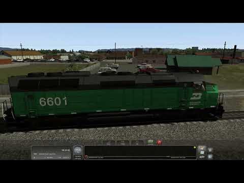 Train Simulator - [EMD F45] - BN Kalispell Local (SJAM26) - 4K UHD - YouTube