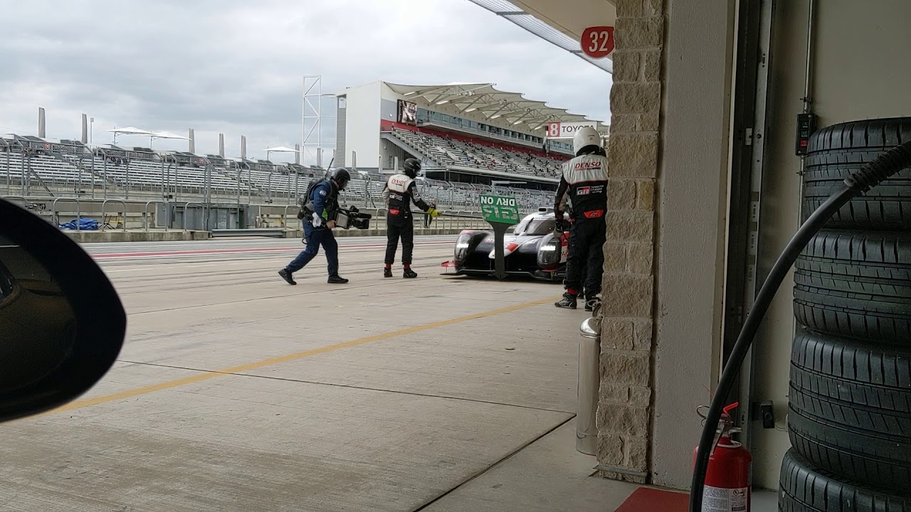 TS050 pit stop at Circuit of the Americas - YouTube
