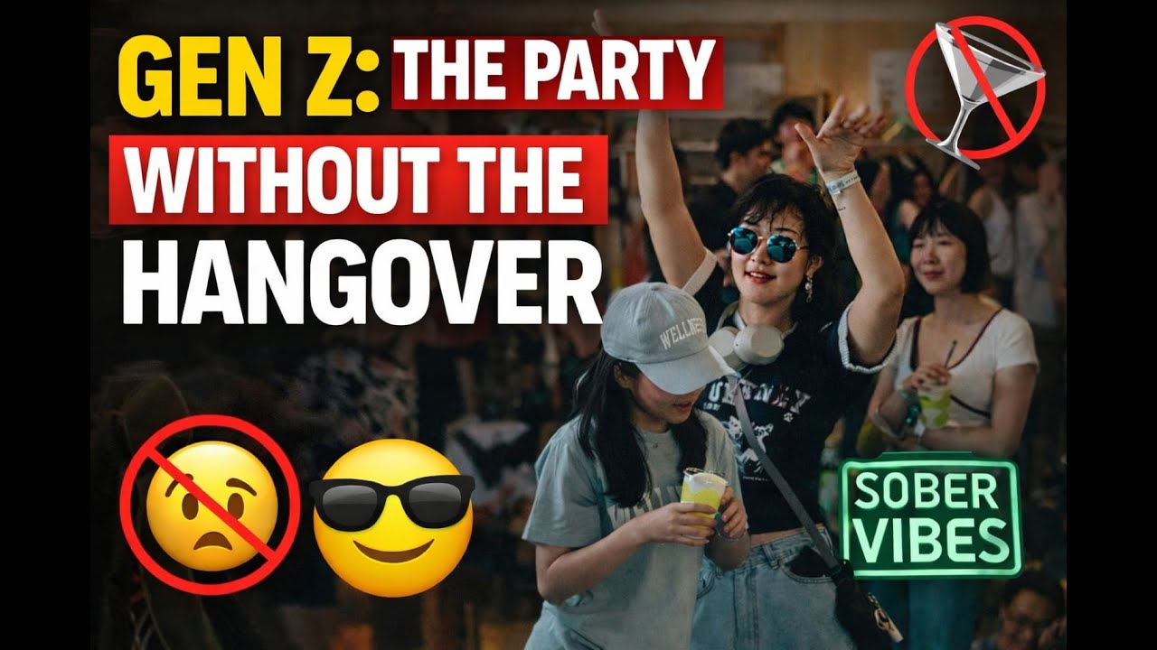 Gen Z is the Sober Generation - Parties Without Hangover - YouTube