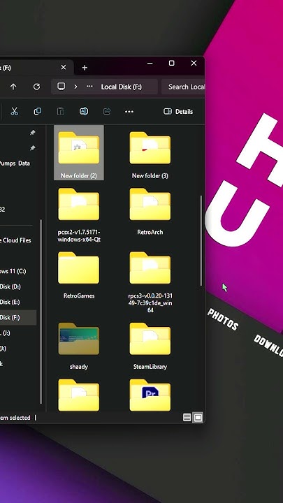 Change color of your Folders - YouTube
