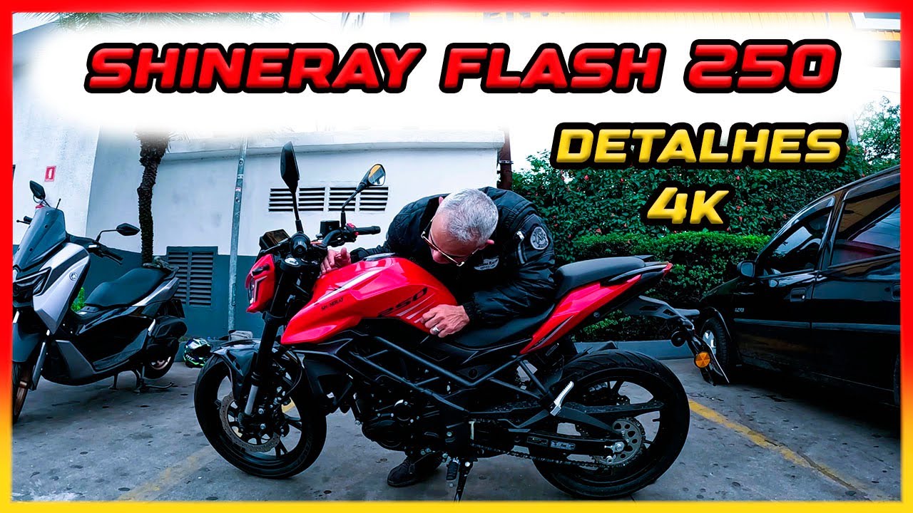 SHINERAY FLASH 250: Detalhes EXCLUSIVOS em 4K ( Sony ZV1 ) - YouTube