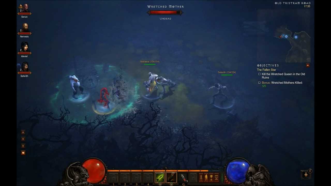 Diablo 3 "Open Beta Weekend" Multiplayer Gameplay Mix - YouTube
