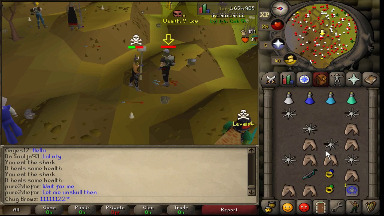 G MAUL PURE PKING #2 - OSRS - YouTube