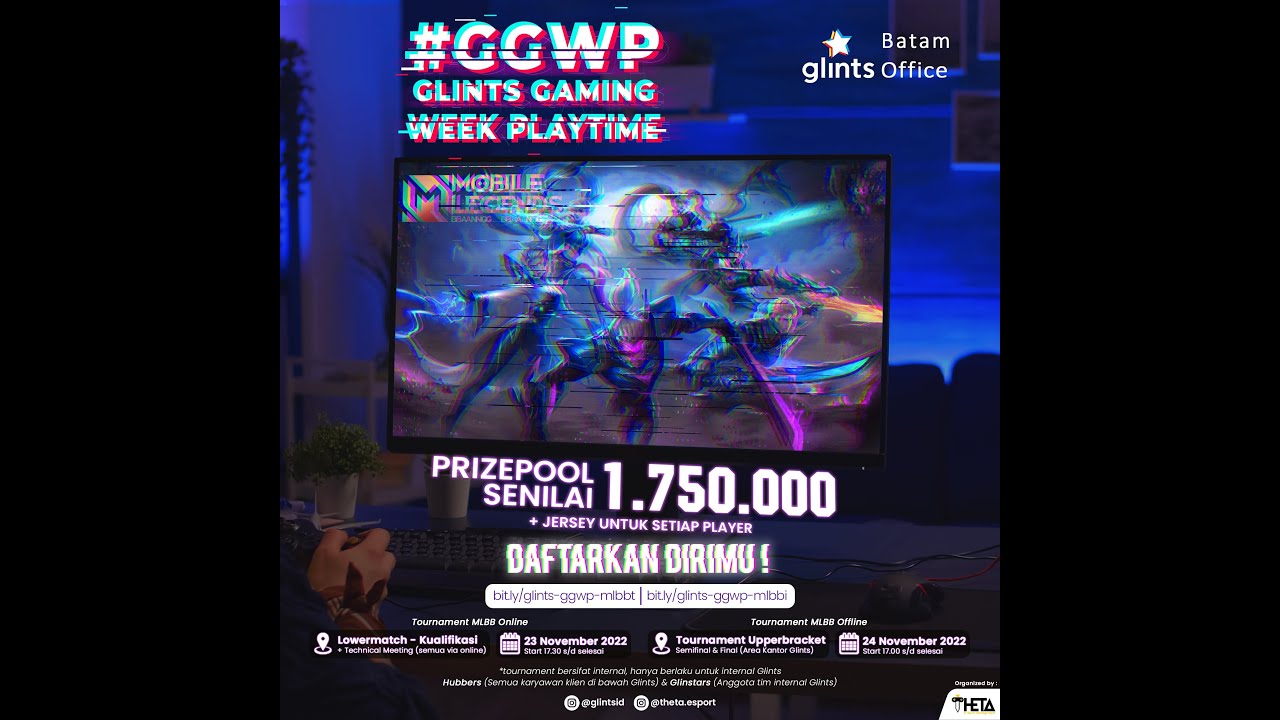 #GGWP - Glints Gaming Week Playtime (MLBB - Day 1) - YouTube