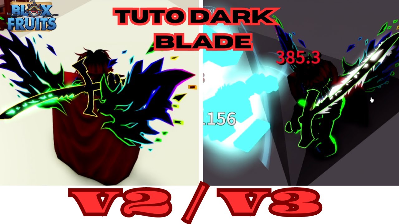 COMMENT AVOIR LA DARK BLADE V2 V3 TUTO FR BLOX FRUIT - YouTube