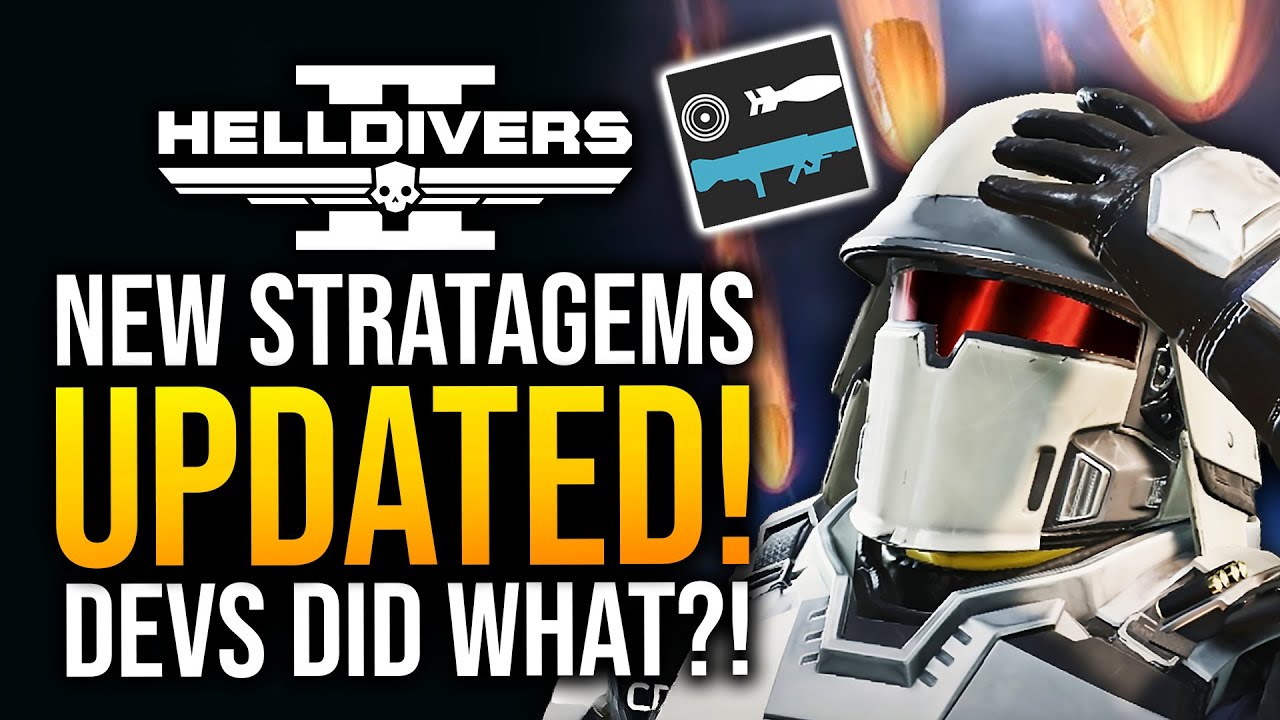 Helldivers 2 - NEW Stratagem Buff Update by Devs! - YouTube
