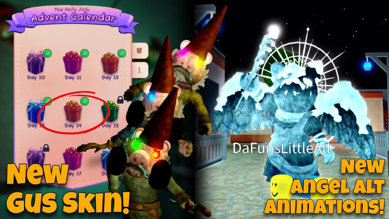 New Gus Skin And New Angel (Whiteout Queen)’s Animations! - YouTube