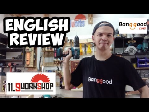 [ENGLISH] Banggood Tools Review | Gene Caralde 11.9 Workshop - YouTube