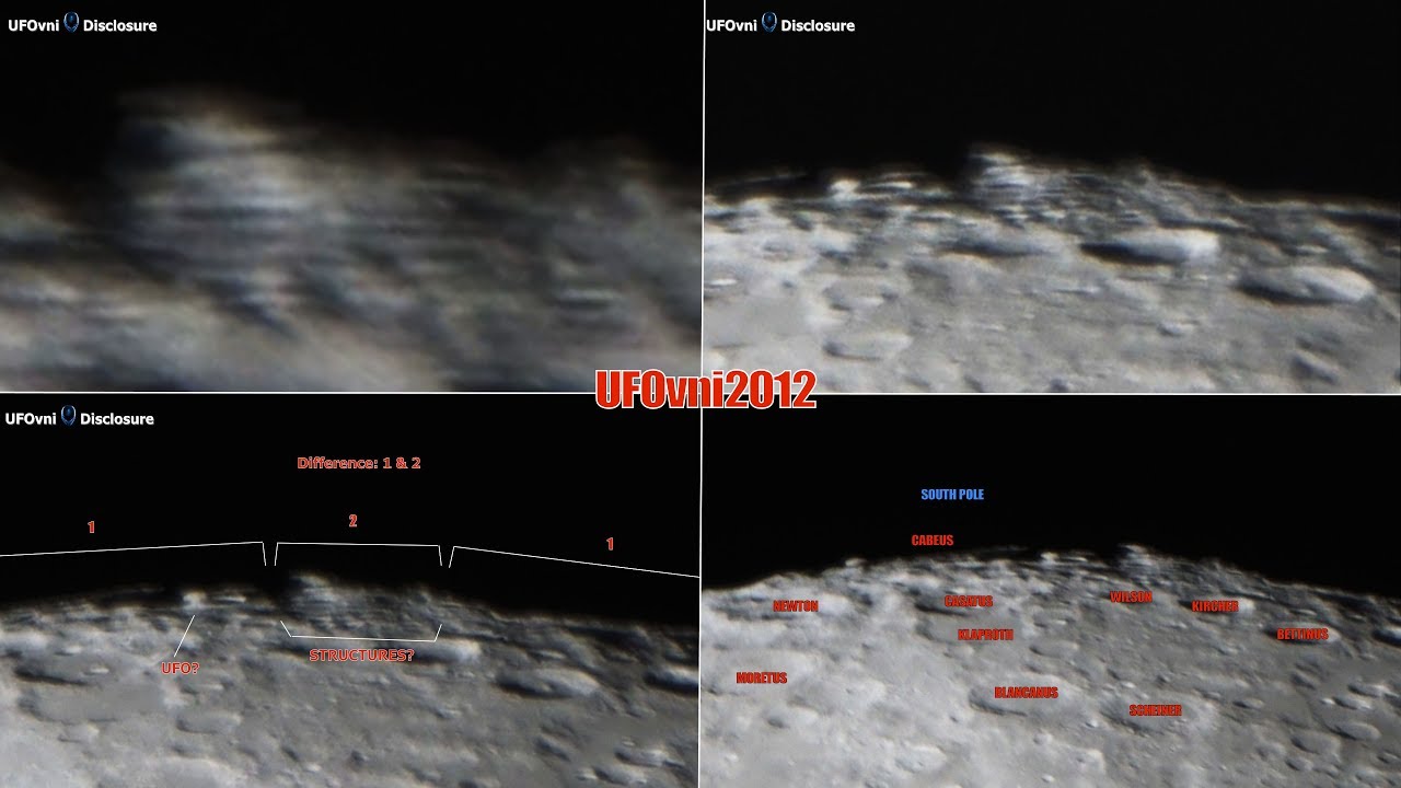 TELESCOPE MOON: Huge Structures On The Moon South Pole - YouTube