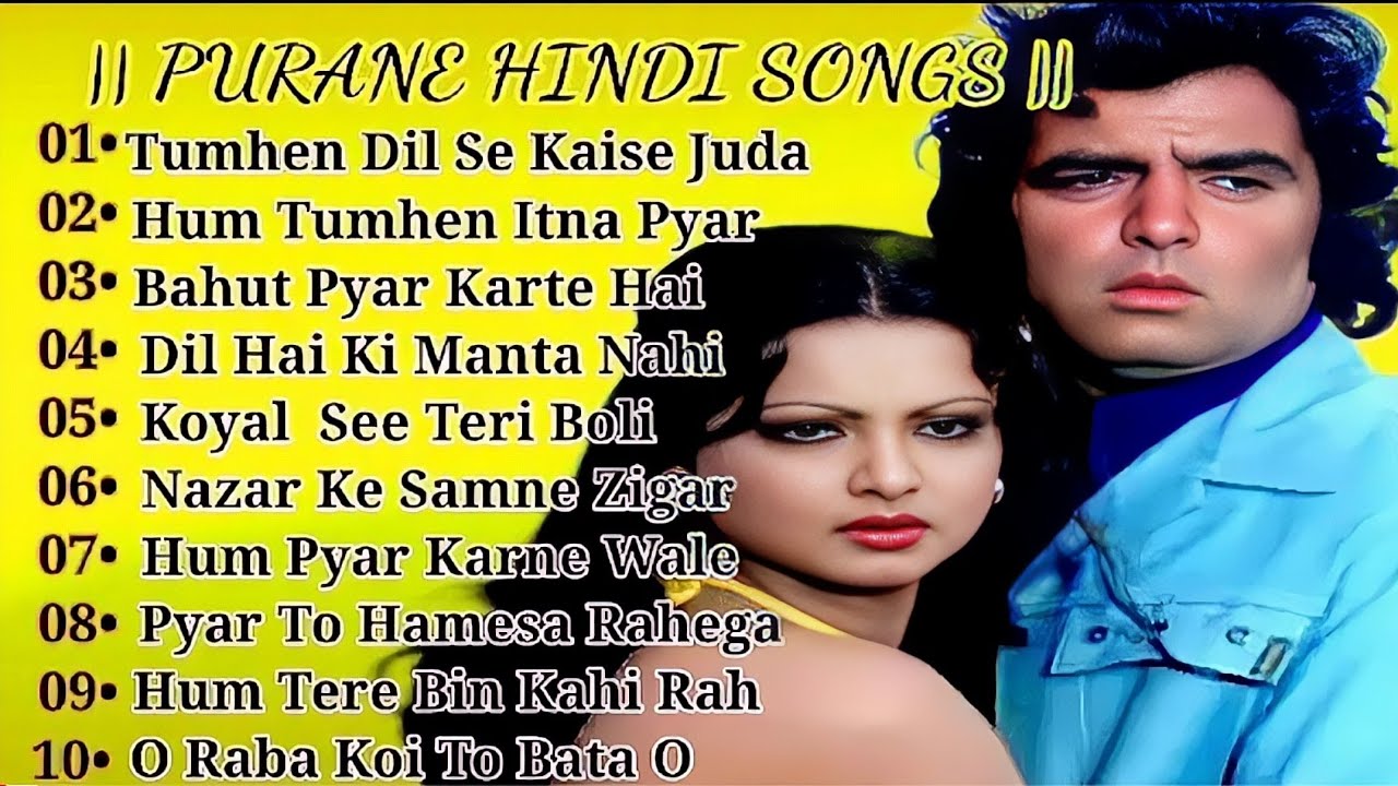Purane Hindi Songshindi Bollywood Romantic Songs Latamangeshkarmohammad Patjhad Bansant