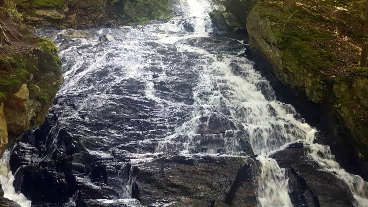 Thundering Falls (near Killington, VT) - YouTube