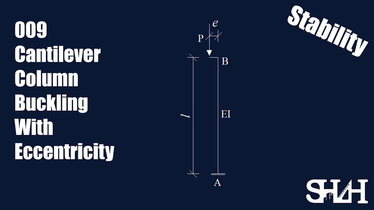 009 Cantilever Column Buckling With Eccentricity - YouTube