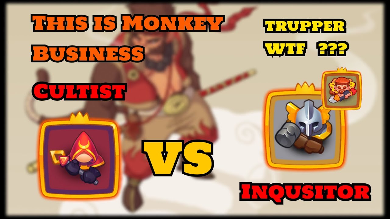 Cultist deck vs Inquisitor deck | trapper riuned my game - Rush Royale ...