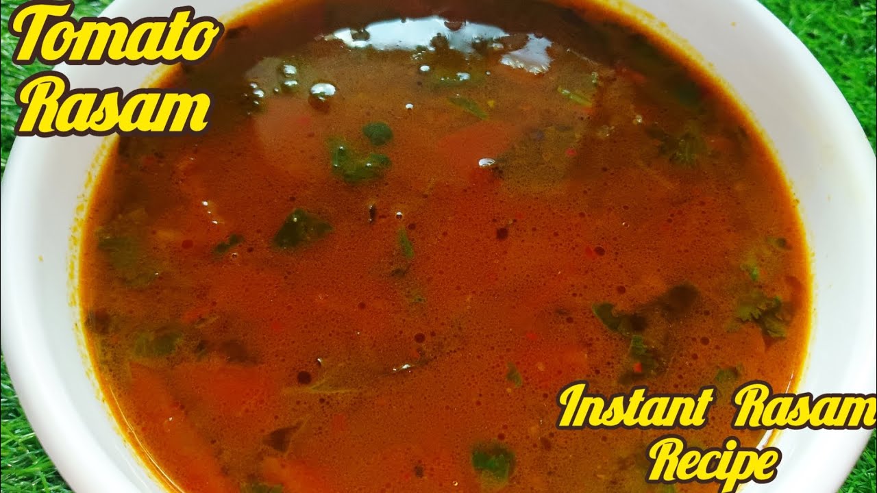 Tomato Rasam | Rasam recipe with rasam masala | Rasam recipe in Hindi | Easy tomato rasam recipe ...